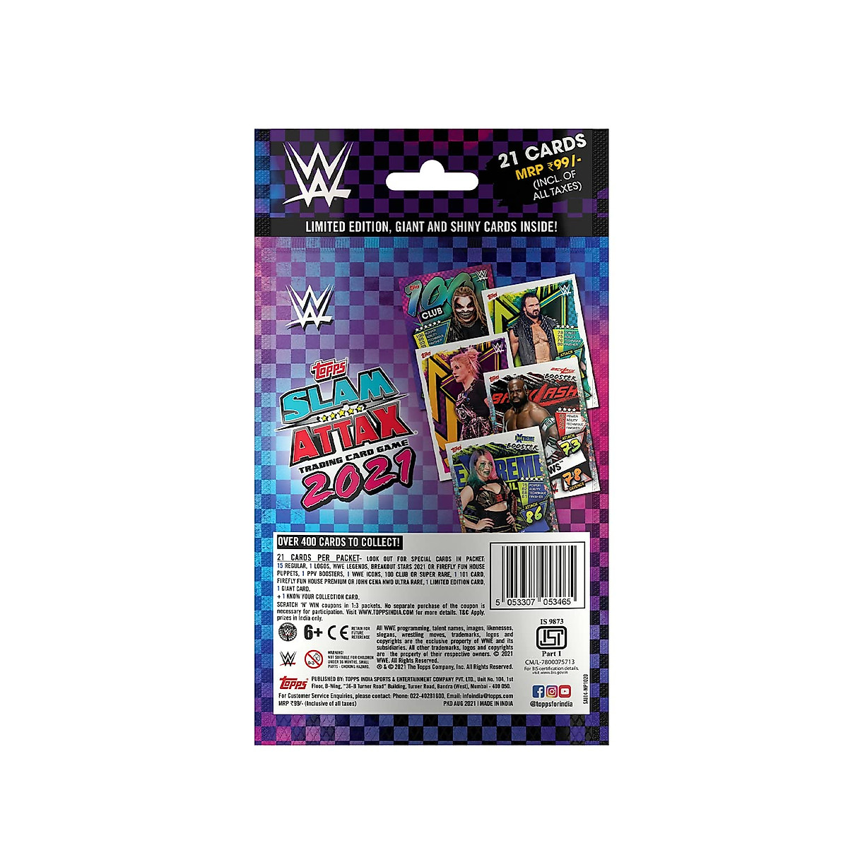 Topps WWE Slam Attax 2021 Edition (Multi Pack)