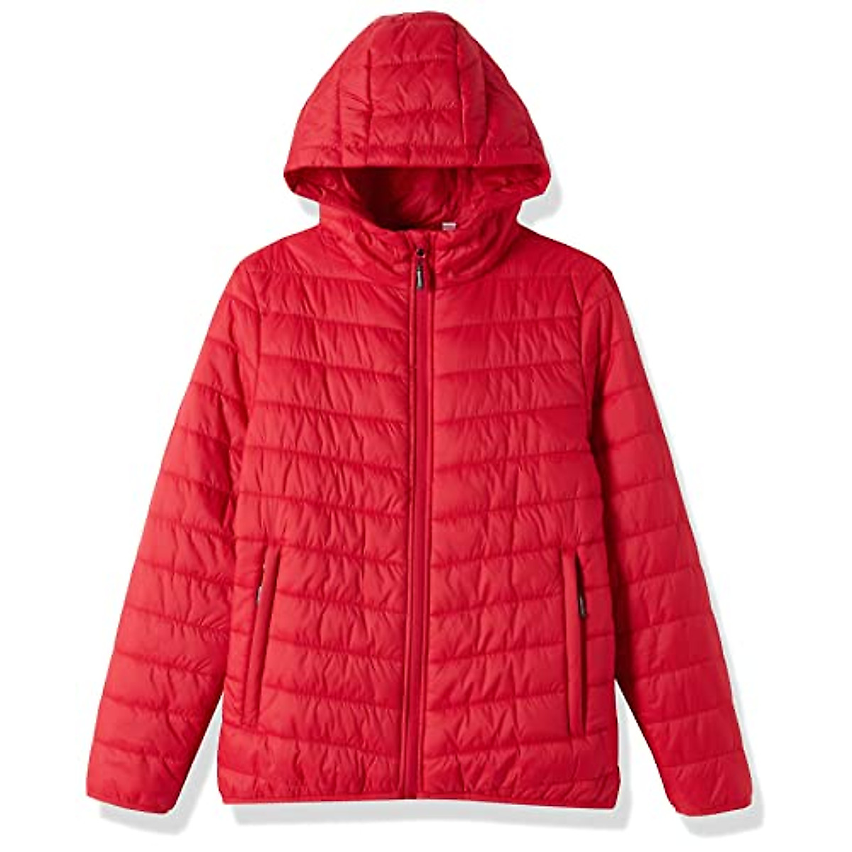 Outdoor Ventures Women's Packable Lightweight Full-Zip Puffer Jacket with Hood Quilted Winter Coat