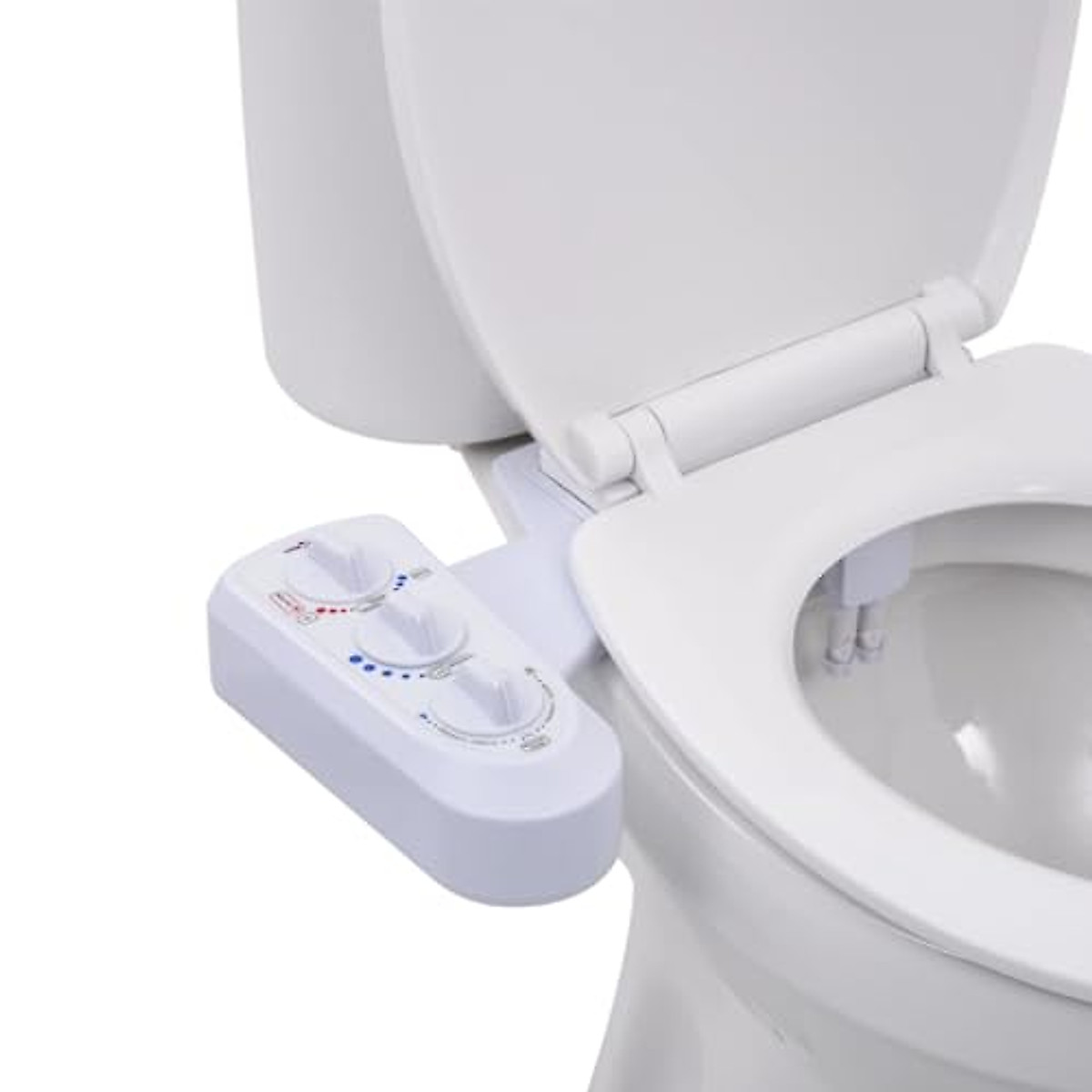 CUMYZO Bidet Toilet Seat Attachment Hot Cold Water Dual Nozzles Hardware,Plumbing,Plumbing Fixture Hardware & Parts,Toilet & Bidet Accessories,Bidet Faucets & Sprayers