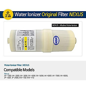 Original Water Ionizer Filter for Nexus X-Blue, AK-1000, AK-4000, JP-1000, NW-100