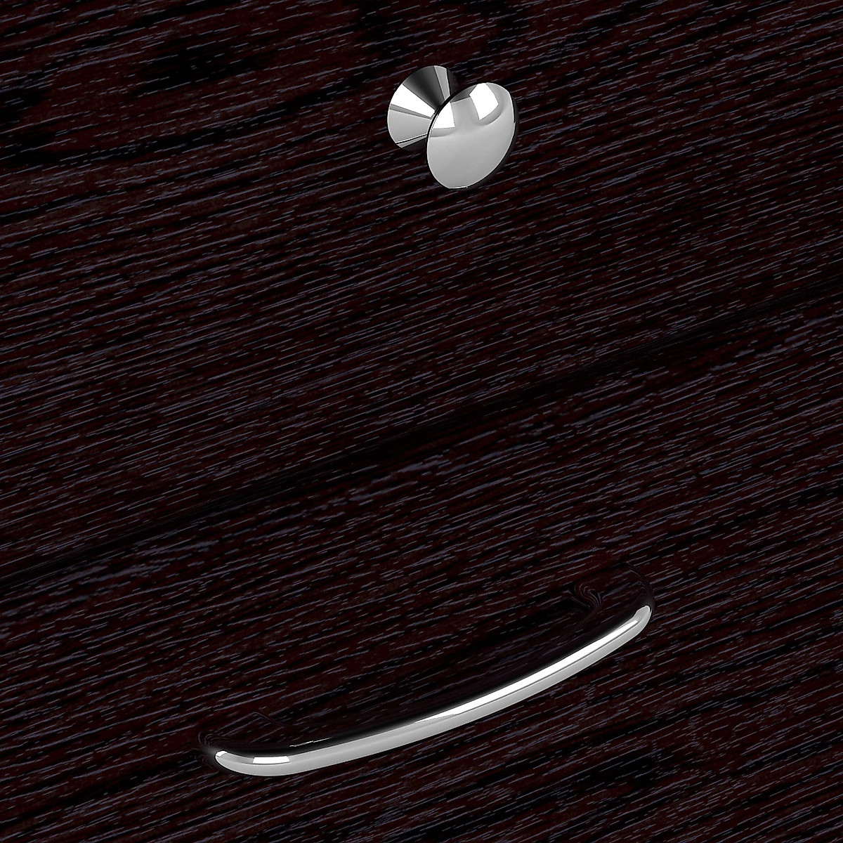 Bush Furniture Cabot 60W L Shaped Computer Desk with Drawers in Espresso Oak