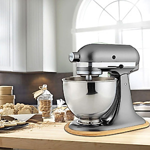 XFVFXZZ Mixer Slider Mat for Kitchenaid Slider Mat 4.5-5 Qt, Mixer Slider Mat for Kitchenaid Stand Mixer Slides Easily, Rreduce Wear with Kitchen Aid Mixer Slider Mat.