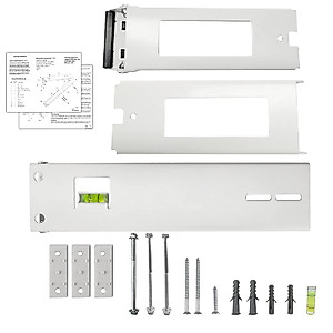 Kunzye Window Air Conditioner Support Bracket Light Duty, Up to 85 lbs, Fits for 5,000-12,000 btu