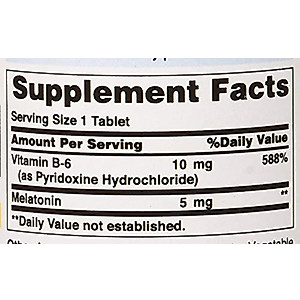Puritans Pride Melatonin 5 mg Timed Release, 120 Count