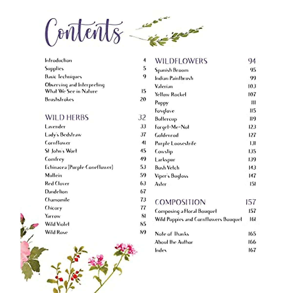 Wildflower Watercolor: The Beginner’s Guide to Painting Beautiful Florals