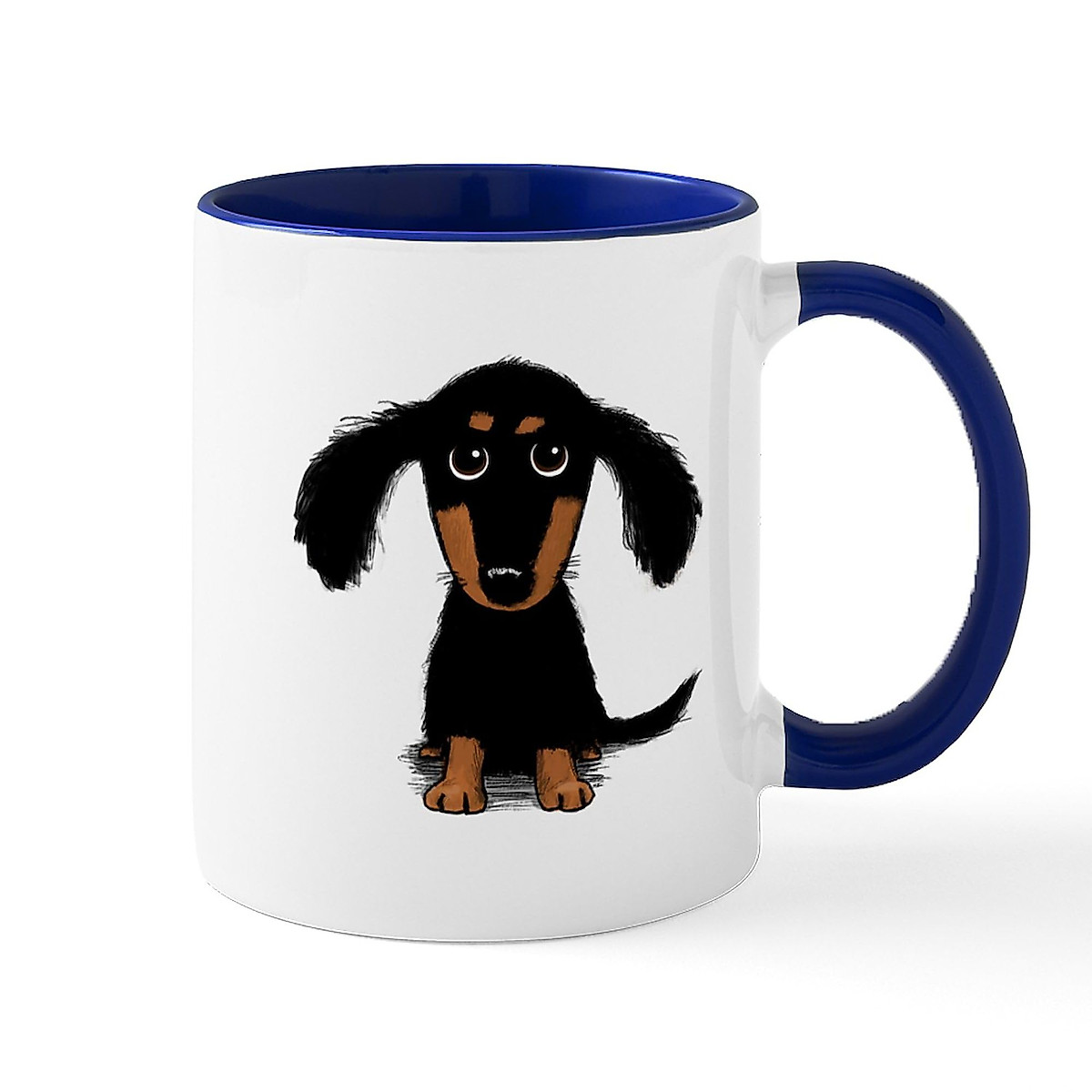 CafePress Cute Dachshund Mug Ceramic Coffee Mug, Tea Cup 11 oz