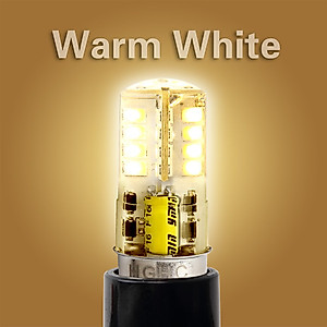 HRYSPN 4PCS BA15S LED Bulb 12V, Waterproof Bulb, 1141 1156 Bayonet Single Contact Base for Landscape RV Camper Interior Marine Boat Trailer Lights, Warm White 3000K