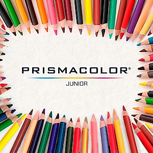 Prismacolor Colored Pencils Set, Assorted Colors, Pack of 24, Junior 4.0mm…