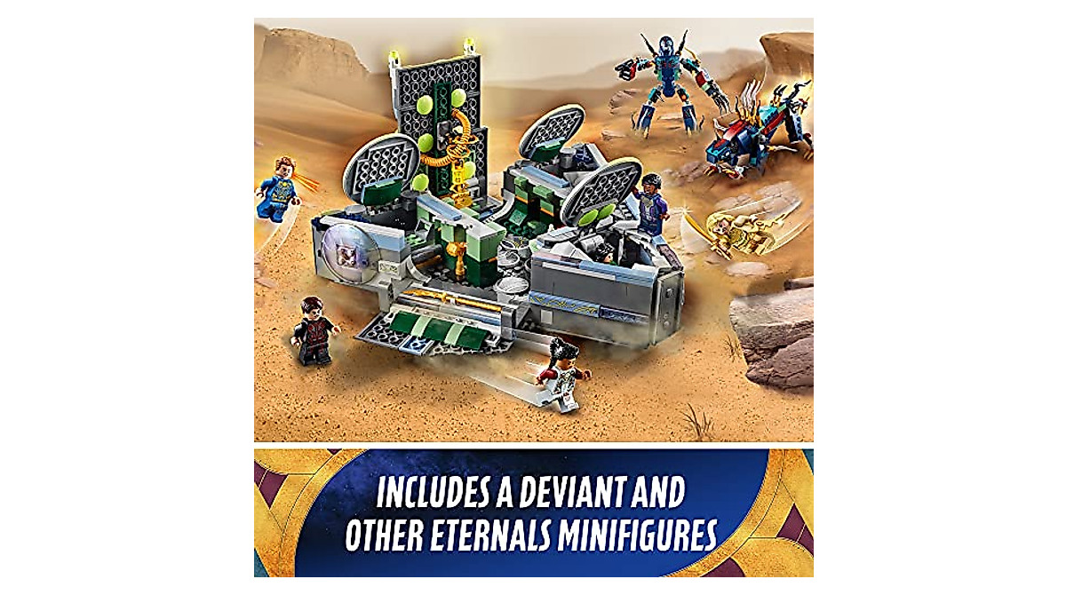 LEGO Marvel Rise of The Domo Kit - Build Epic Eternals Battles