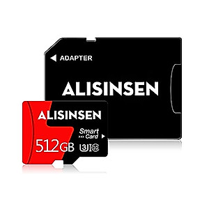512GB Micro sd Card Class 10 Memory Card with SD Card Adapter, Compatible for Computer Camera and Smartphone Memory Card (512GB)