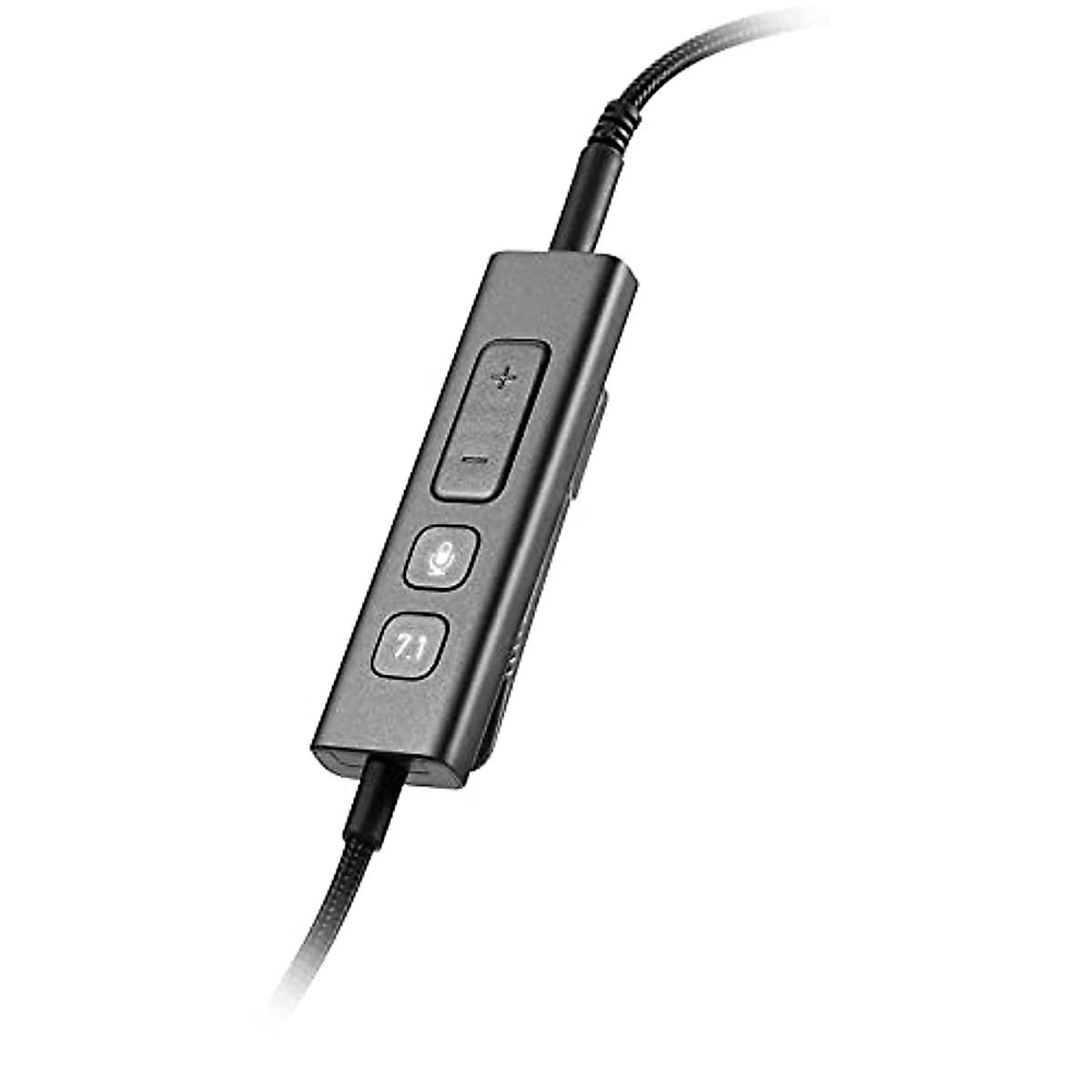 MSI Immerse GH61 Gaming Headset, Hi-Res Virtual 7.1 Surround Sound, Built-in ESS DAC & AMP, 3D Audio, Swappable Ear Cushions, 3.5mm Jack/USB, Carrying Case Included, PC/Mac/PS4/Xbox