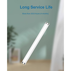 Bug Zapper Replacement Bulb Light Tube 10W for 20W Electronic Bug Zapper, T8 Bulbs for Indoor Outdoor Mosquito Zapper Lamp (4 Pack)