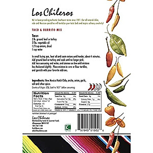 Los Chileros Taco and Burrito Mix, 2 Ounce