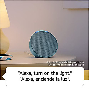Echo Pop | Full sound compact smart speaker with Alexa | | International Version with EU Power Adaptor | Charcoal