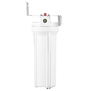 Aquaking 10 Single Cartridge Ice Machine Water Filtration System - 3 GPM - 25 Micron