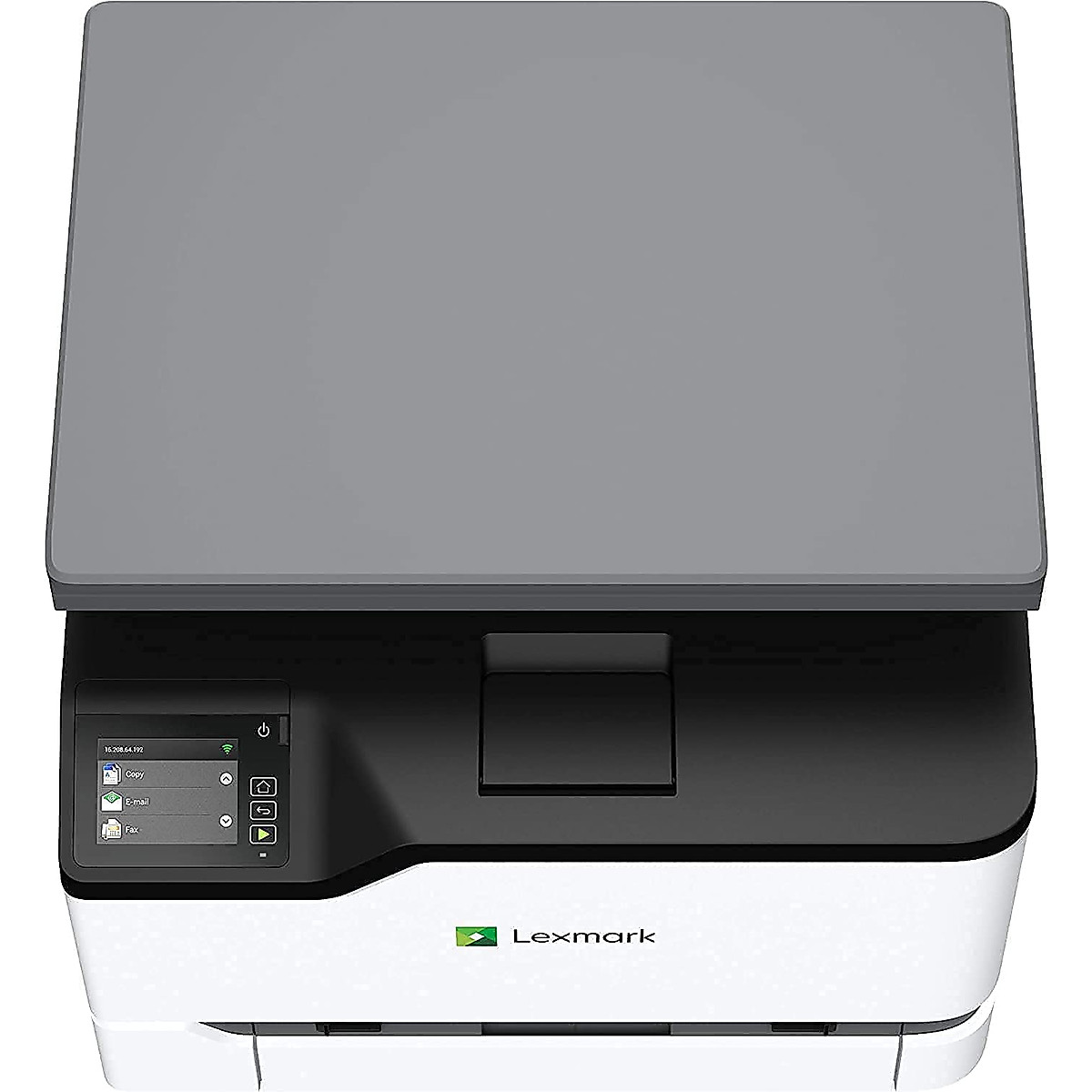 Lexmark MC3224dwe Color Multifunction Laser Printer with Print, Copy, Scan, and Wireless Capabilities, Two-Sided Printing with Full-Spectrum Security and Prints Up to 24 ppm (40N9040), White, Gray