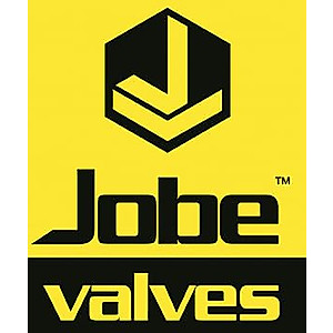 Jobe Valves J-RJV0075HF Rojo High-Flow Low-Pressure Float Valve, 4.9"-Wide Float, 3" Extension Arm, 20L/Min, 75PSI, 3/4" NPT Inlet, Yellow/Black