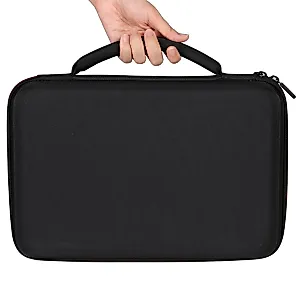 LTGEM Travel Hard Carrying Case for Akai Professional MPK Mini MK3 / MPK Mini Play MK3 / MPK Mini MKII/MPK Mini Play - 25 Key USB MIDI Keyboard Controller, Black+Black(Case Only)