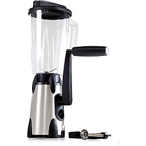 The ultimate vortex blender Camp & Outdoor Vortex Blender, 2- Speed Hand - Cranked Blender Multi, 1500 milliliters, 10.5" x 6.5" x 5.75", weighs 4 lbs.