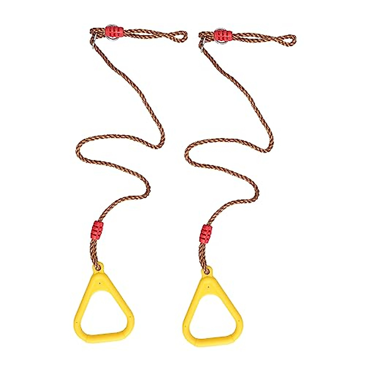 INOOMP 1pair Ring Swing Kids Exercise Equipment Kids Indoor Swing Outdoor Swing Tree Bar for Swing Set Home Gym Ring Children Swing Kids Exercise Rings Exercise Handle Grip Fitness Rings