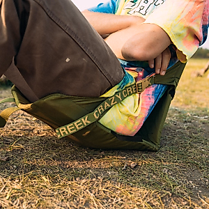 Crazy Creek Original Chair Perfect for Stadium Seats, Camping, Hiking & More, Comfort on All Terrains, Adjustable Straps, Lightweight Design, Water-Resistant