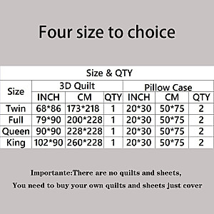 XYRXARIC 3PCS Cinnamoroll Bedding Set Comforter Duvet Cover Set Twin Full Queen King Size Quilt Cover for Kids Teens Bedroom Decoration（Twin）