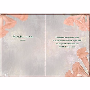 Gracefully Yours Thinking of You Simpler Times Greeting Cards featuring Larry Martin, 12, 4 designs/3 each with Scripture Message