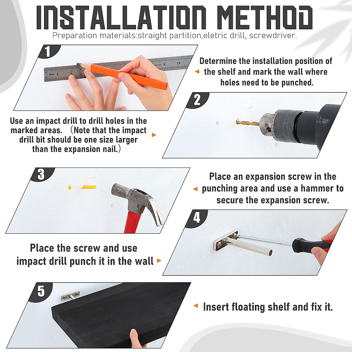 Sasylvia 4 Pcs Extra Long Floating Wall Shelves Book Rustic Thick Shelves for Wall Decor Wall Mounted Wood Farmhouse Bathroom Hanging Shelf for Bedroom Living Room Kitchen(Brown, 35 x 9.5 x 1.5)