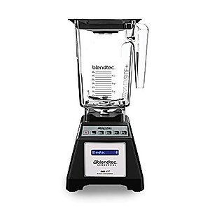 Blendtec Self-Cleaning-3 Preprogrammed Chef 600 WildSide+ Jar Professional-Grade Blender, 11.40 lbs, Black