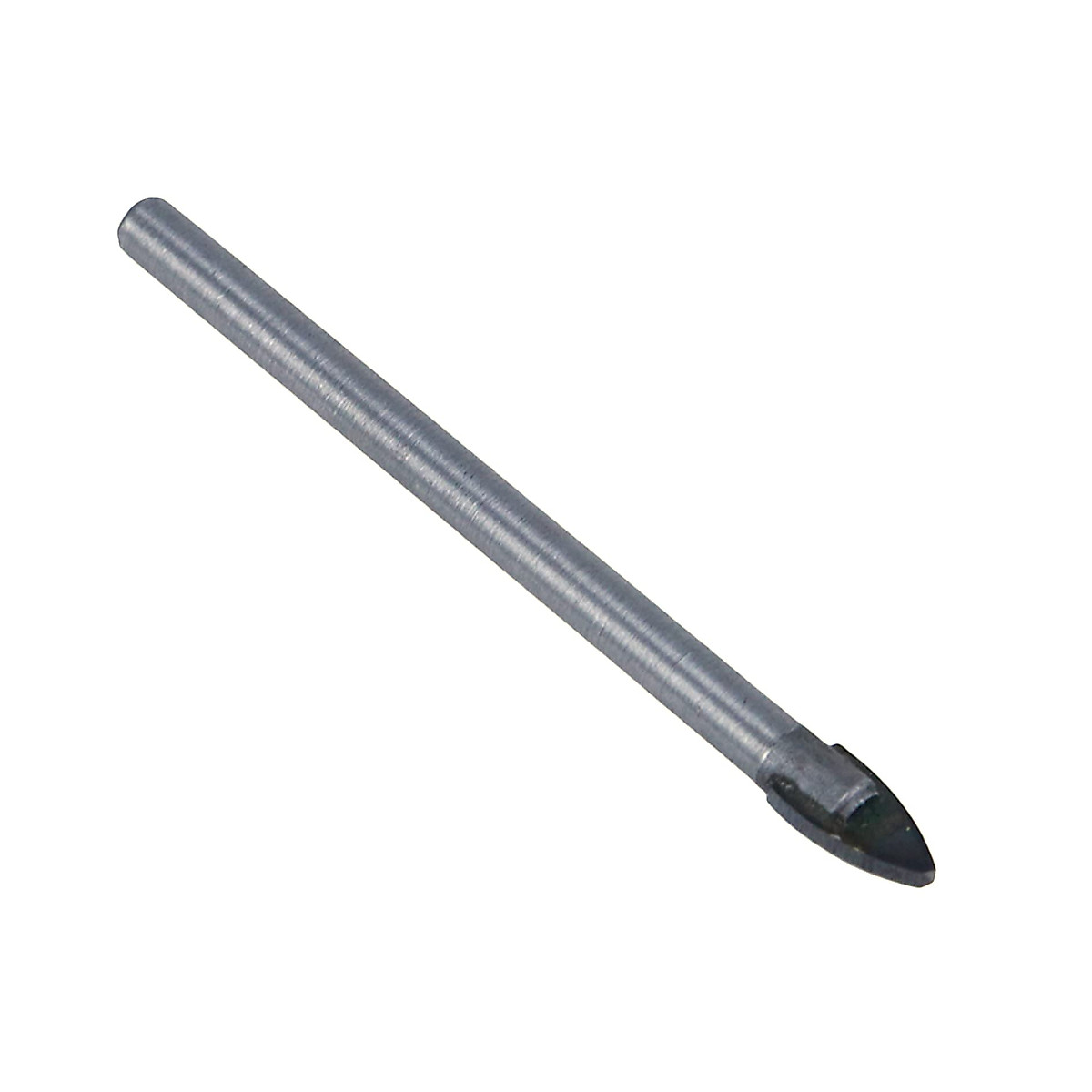 Sydien 5pcs Triangle Head Tile Drill Bit 3/16 Inch(5mm) Tip Diameter 64m Length 5/32" Shank Glass Tile Tip for Drilling Glass, Tile & Ceramic