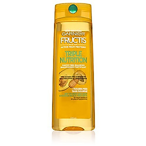 Garnier Hair Care Fructis Triple Nutrition Shampoo, 12.5 Fluid Ounce
