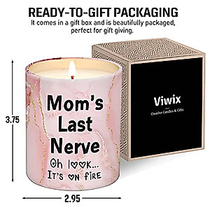 Gifts for Mom from Daughter, Son - Mom Gifts from Daughter, Son - Valentines Day Gifts for Mom, Her - Birthday Gifts for Mom, Mom Birthday Gifts, Mothers Birthday Gifts Lavender Candle 10Oz