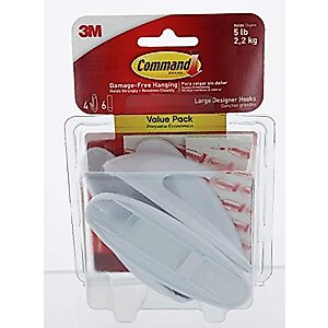 HOOKS WHT 4PK