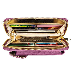 K.A RFID Small Wallet for Women Credit Card Holder with ID Window …