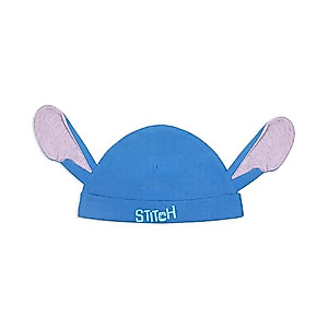 Disney Lilo and Stitch Baby Boys’ Bodysuit Costume and Cap for Newborn and Infant – Blue