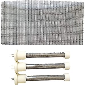 Complete Set of Longer Life Bulbs/Heating Elements 1500 Watt for Models GEN4 & USA1000