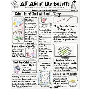 Ready-to-Decorate™ Extra, Extra, Read All About Me Posters - 24 Posters