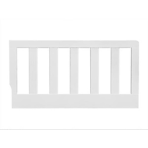Oxford Baby Castle Hill Crib to Toddler Bed Guard Rail Conversion Kit, White, GreenGuard Gold Certified