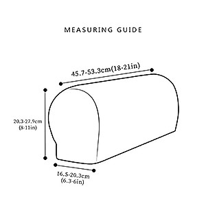 Hruile Arm Caps Arm Rest Covers Sofa Stretch Armrest Chair Covers Non Slip Furniture Protector Slipcovers for Armchairs Sofa Couches Recliner,Set of 4,Green