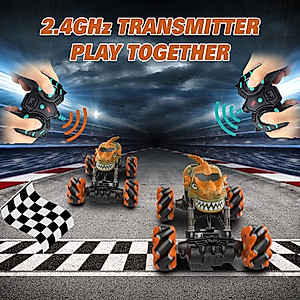 Toys for 5 6 7 Years Old Boys, Toy Cars 360°Rotating Remote Control Car for Boys Age 5 6 7 8, 2.4GHz Monster Truck RC Drift Car for 5-8 Year Old Boys, for 5-8 Years Old Boys Girls