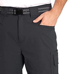 Eddie Bauer Men's Adventure Trek Shorts (Dark Charcoal, 36)