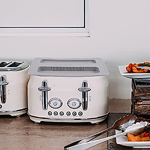 2 Slice Toaster Lid Toaster Cover 2 Slice, Bread Toaster Silicone Dust Cover Toaster Lid for Kitchen Coffee Shop Restaurant Toaster Appliance, Top Cover for Bread Machine