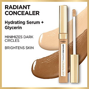 L’Oréal Paris Age Perfect Radiant Concealer with Hydrating Serum and Glycerin, Cream Beige