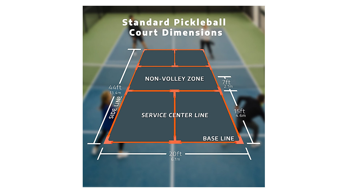 A11N Pickleball Court Marking Kit | Easy Setup Lines