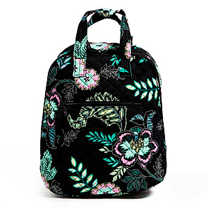 Vera Bradley Mini Totepack Backpack, Island Garden-Recycled Cotton