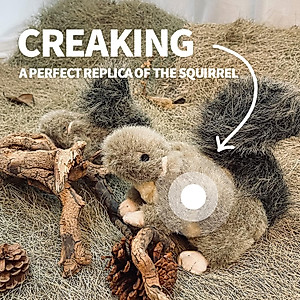 ALL FOR PAWS Squeaky Dog Toys, Animal Plush Dog Toy, Stuffed Dog Toys, Puppy Toys for Teething Small Dogs