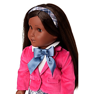 American Girl Truly Me 18-inch Doll Student Council Election Outfit with Jacket, Necktie, Skirt, and Shoes, For Ages 6+