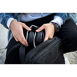 PowerLocus Rose Gold Bluetooth Headphones with Black/Silver Bluetooth Headphones