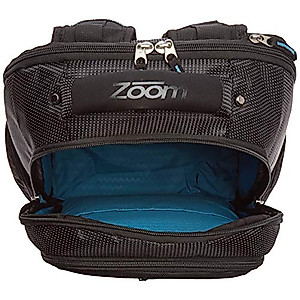 Zoom Checkpoint-Friendly 15" Laptop Computer Backpack Bag Black
