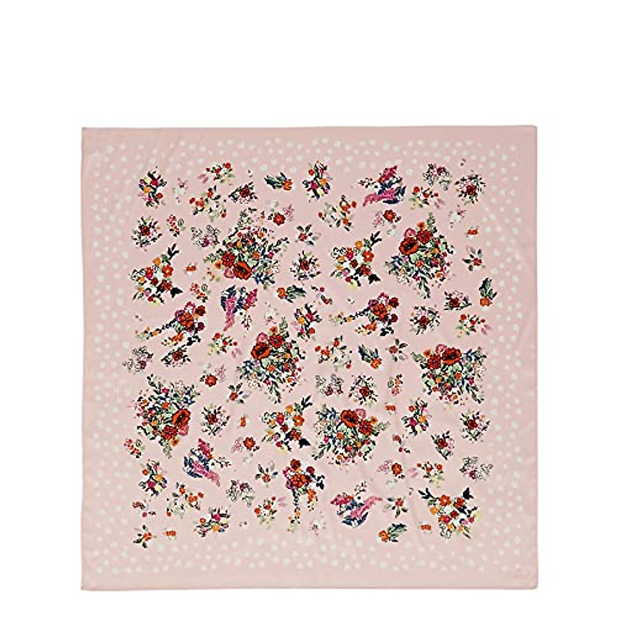 Vera Bradley Women's Fashion Head Scarf, Hope Blooms Pink, One Size